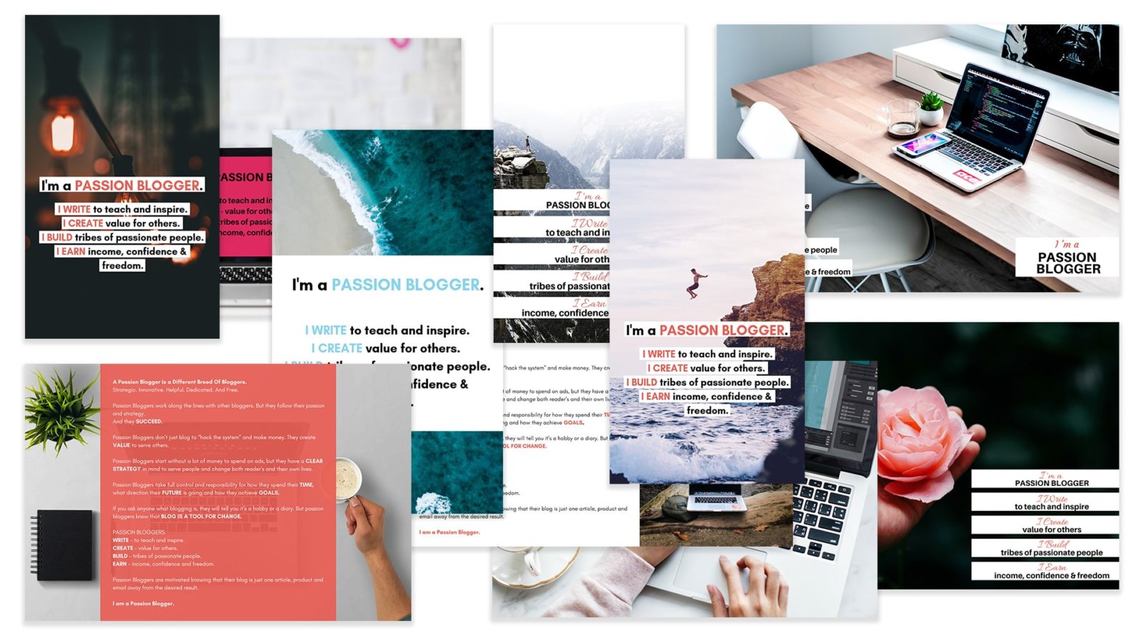 Are you a Passion Blogger? Free Wallpaper Quotes - AnnaSok